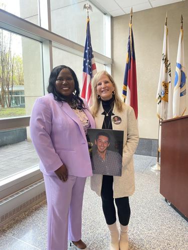 U.S. Attorney Dena J. King joins state and local officials to highlight ...