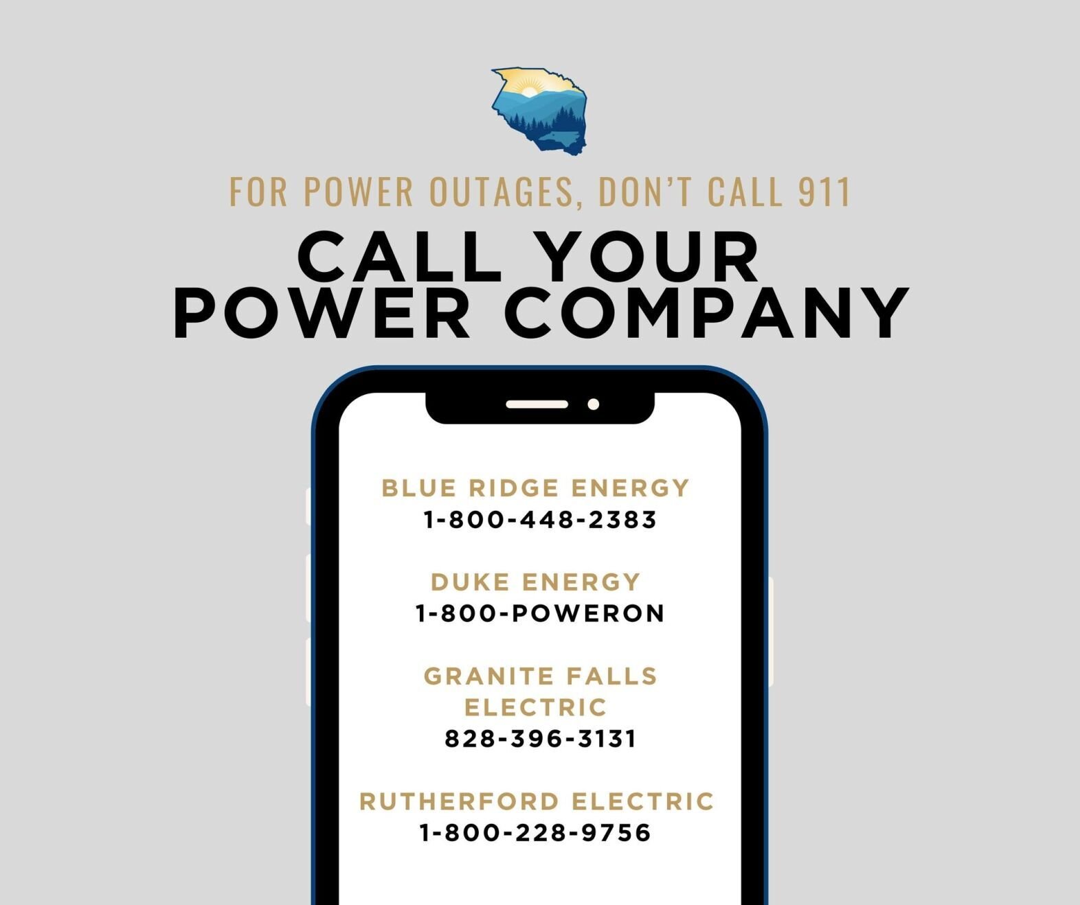 Who to call when power goes out | Archives | newstopicnews.com