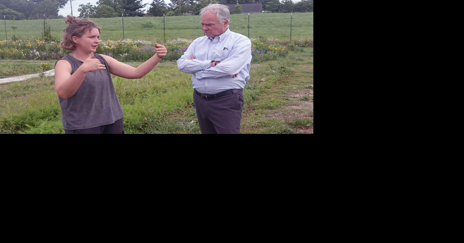 Kaine receives input on federal Farm Bill during Augusta County visit
