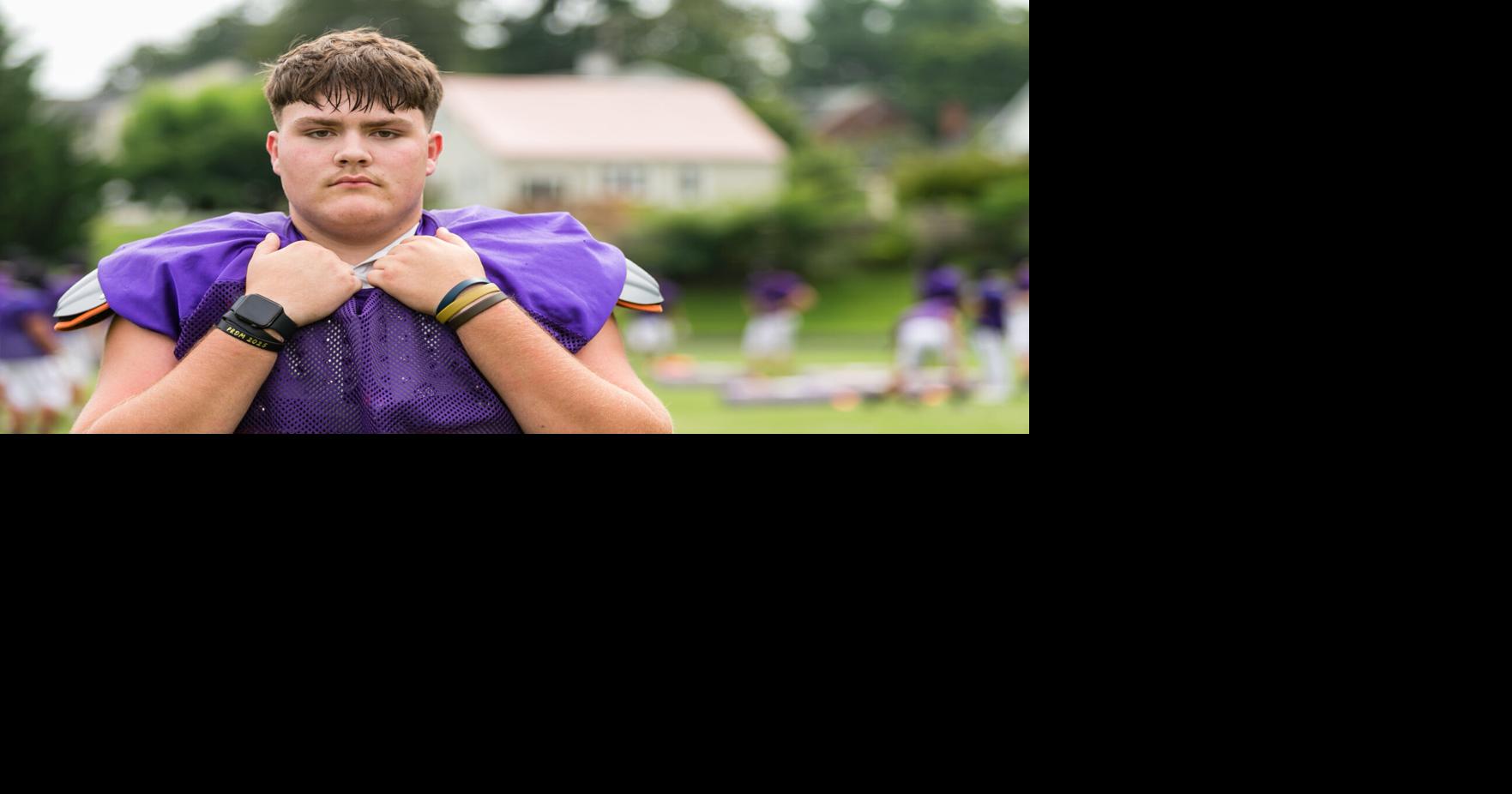Waynesboro football player Mason Holmes remains steadfast in trying times