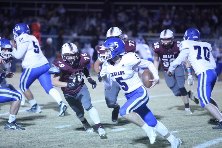 Stuarts Draft football team outlasts Fort Defiance