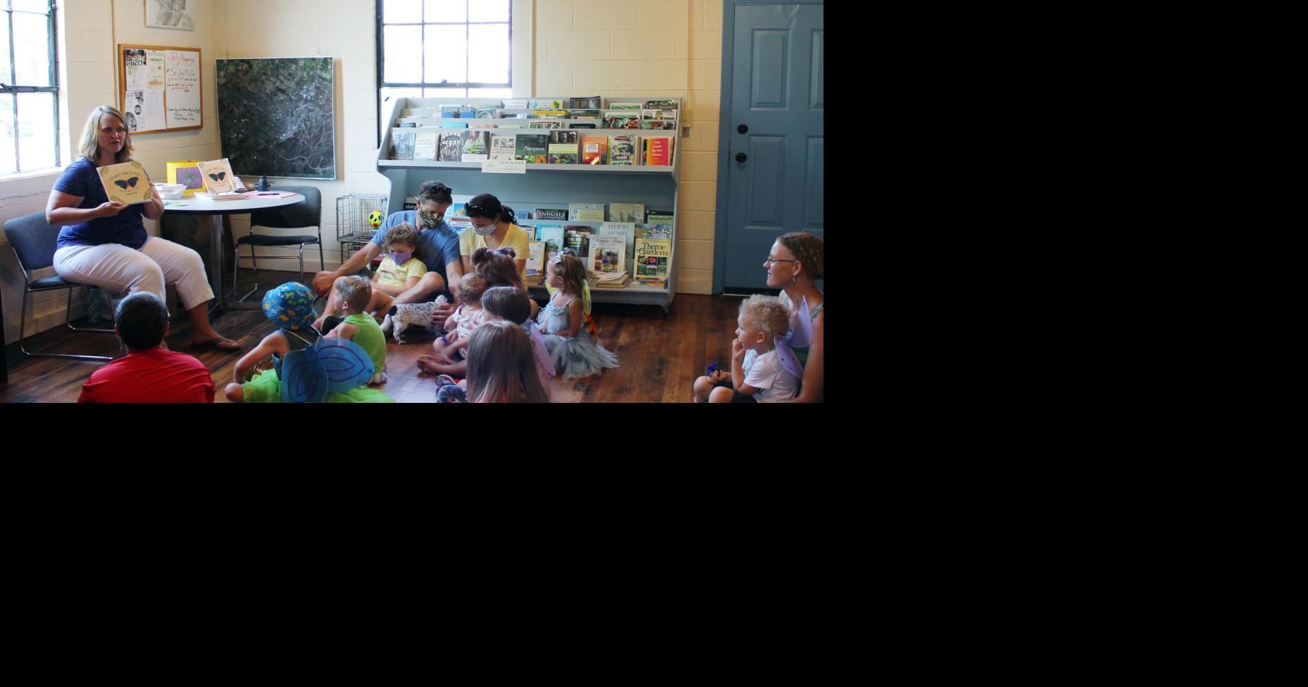 Local author reads her book 'It's My Time to Fly' to area children
