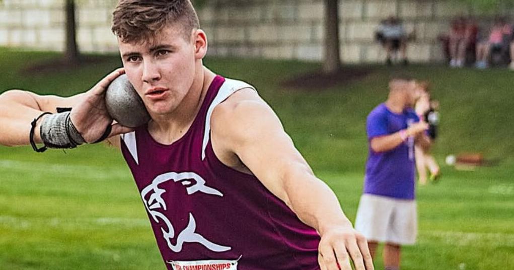 Stuarts Draft's Landon Graber wins VHSL state shot put title