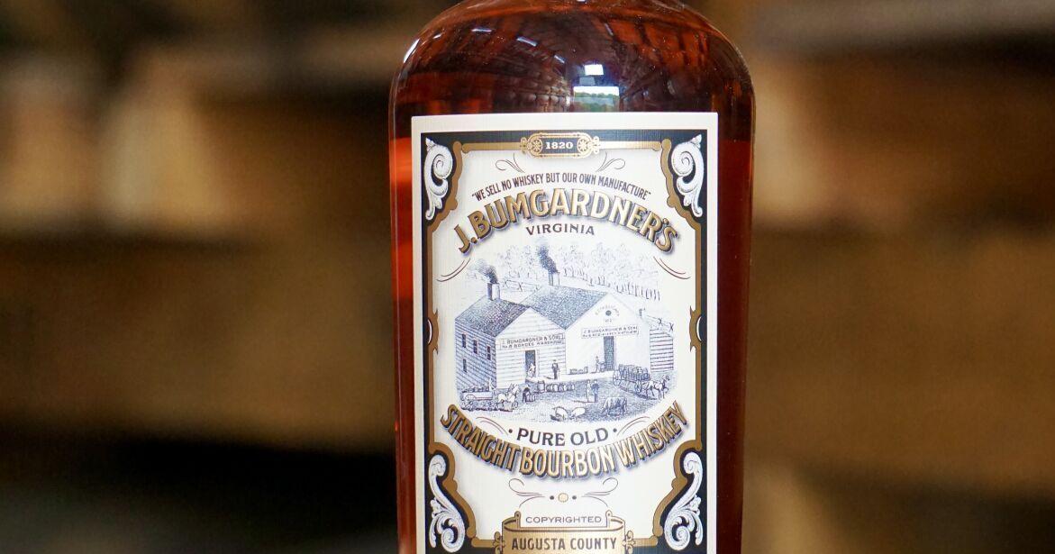 J. Bumgardner’s Pure Old Straight Bourbon Whiskey, ‘Virginia’s Everyday ...