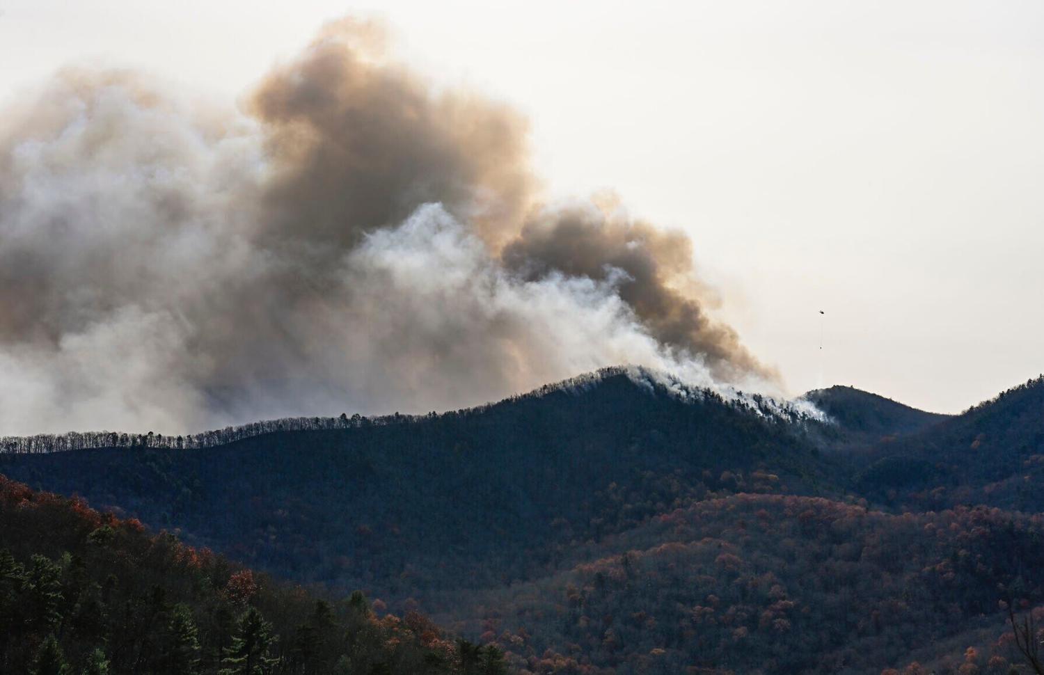 How much rain ahead to help with Virginia wildfires?