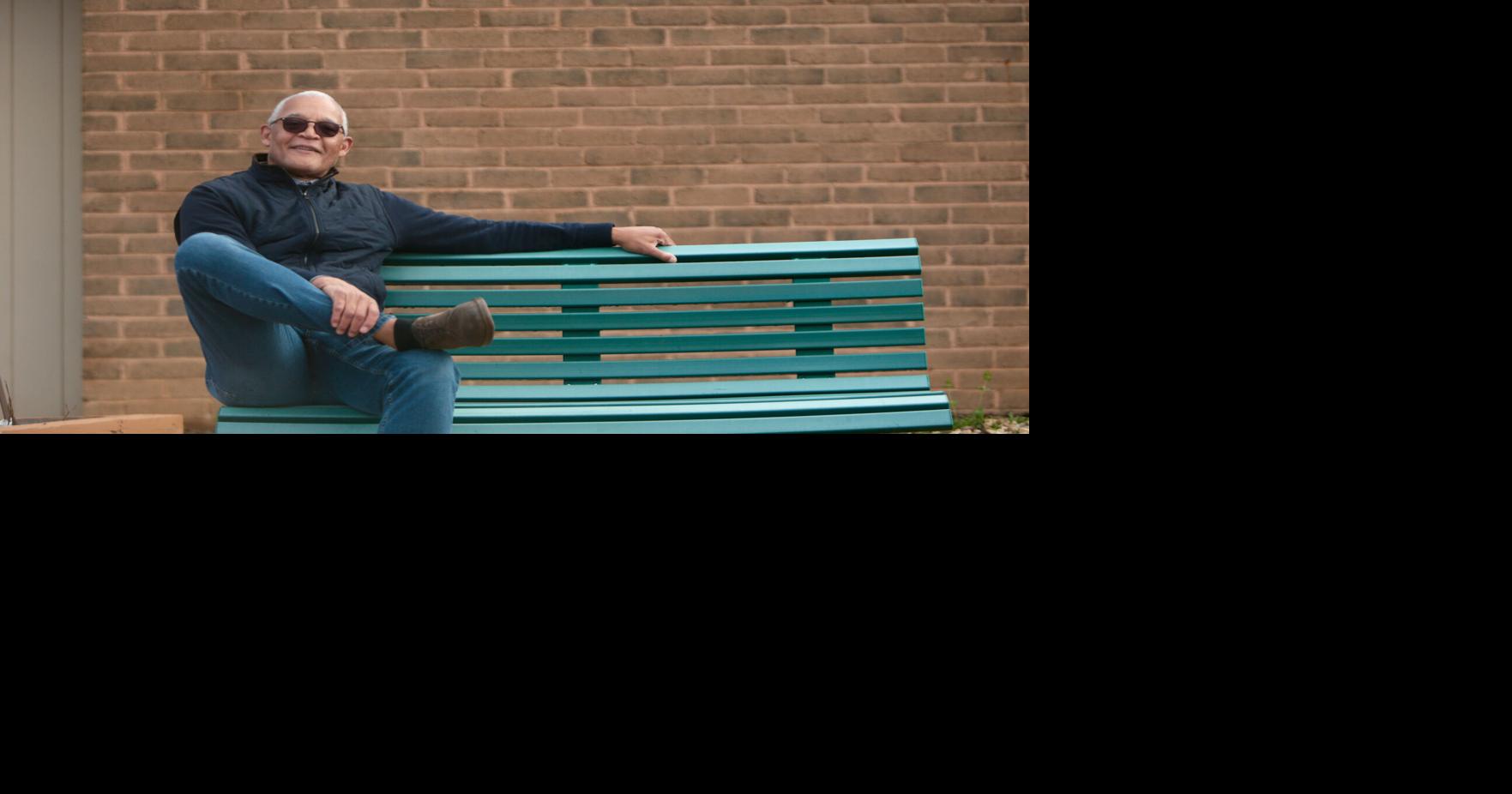 Waynesboro historian and community advocate Chris Wilmott takes a bow