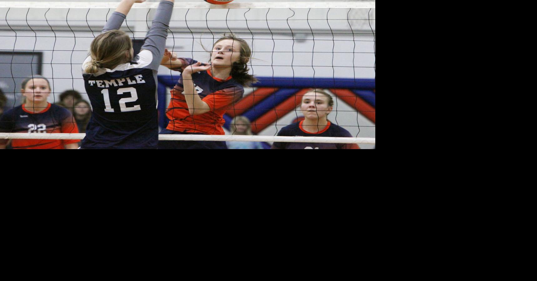 Grace Christian volleyball team sweeps Temple in VACA quarterfinals