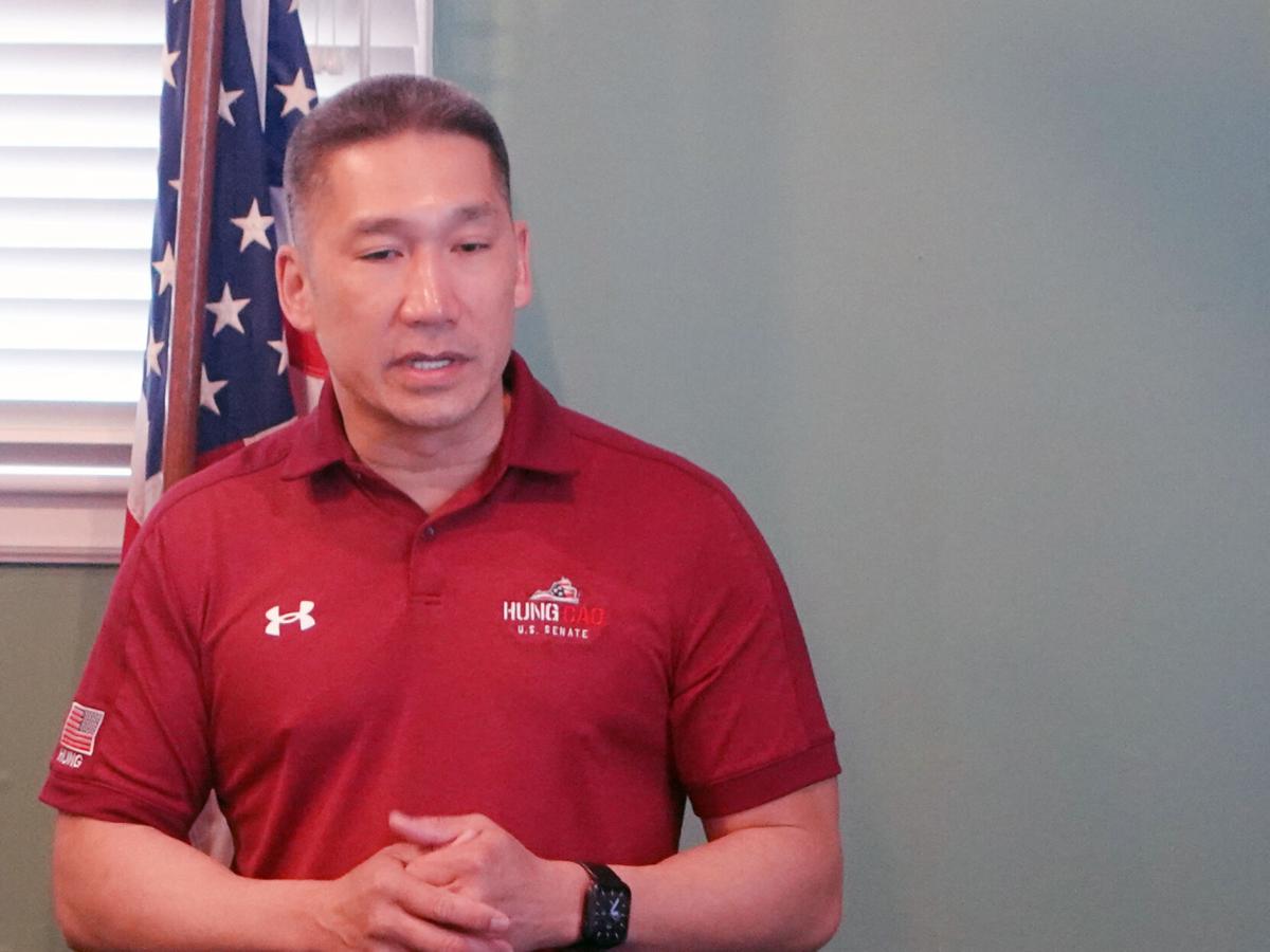 Senate candidate Hung Cao hopes to add to his American success story