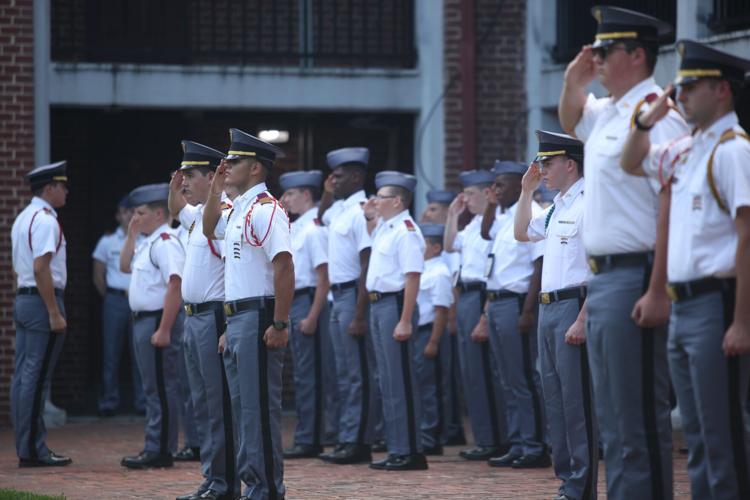 Fishburne Military School holds first formation for 2022-23 Corps of Cadets
