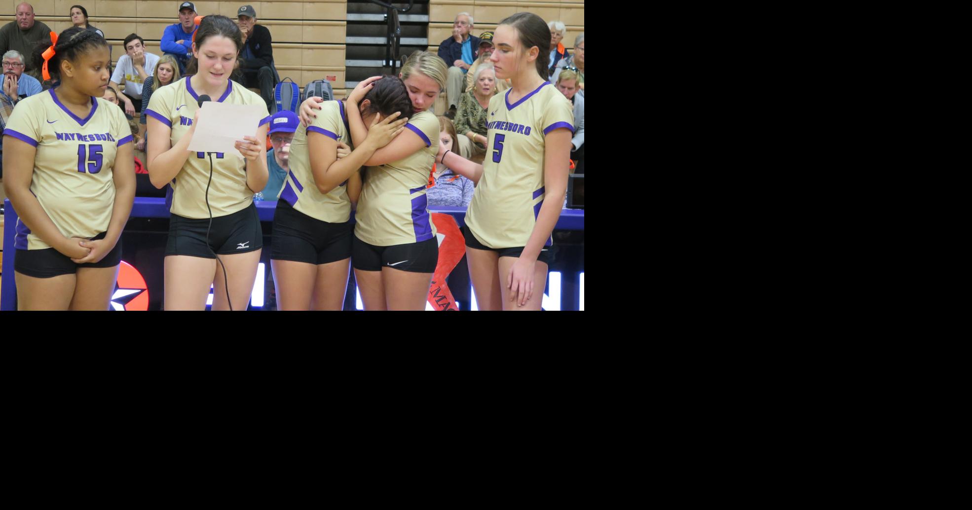 Waynesboro volleyball team raises money for 10-year-old battling cancer