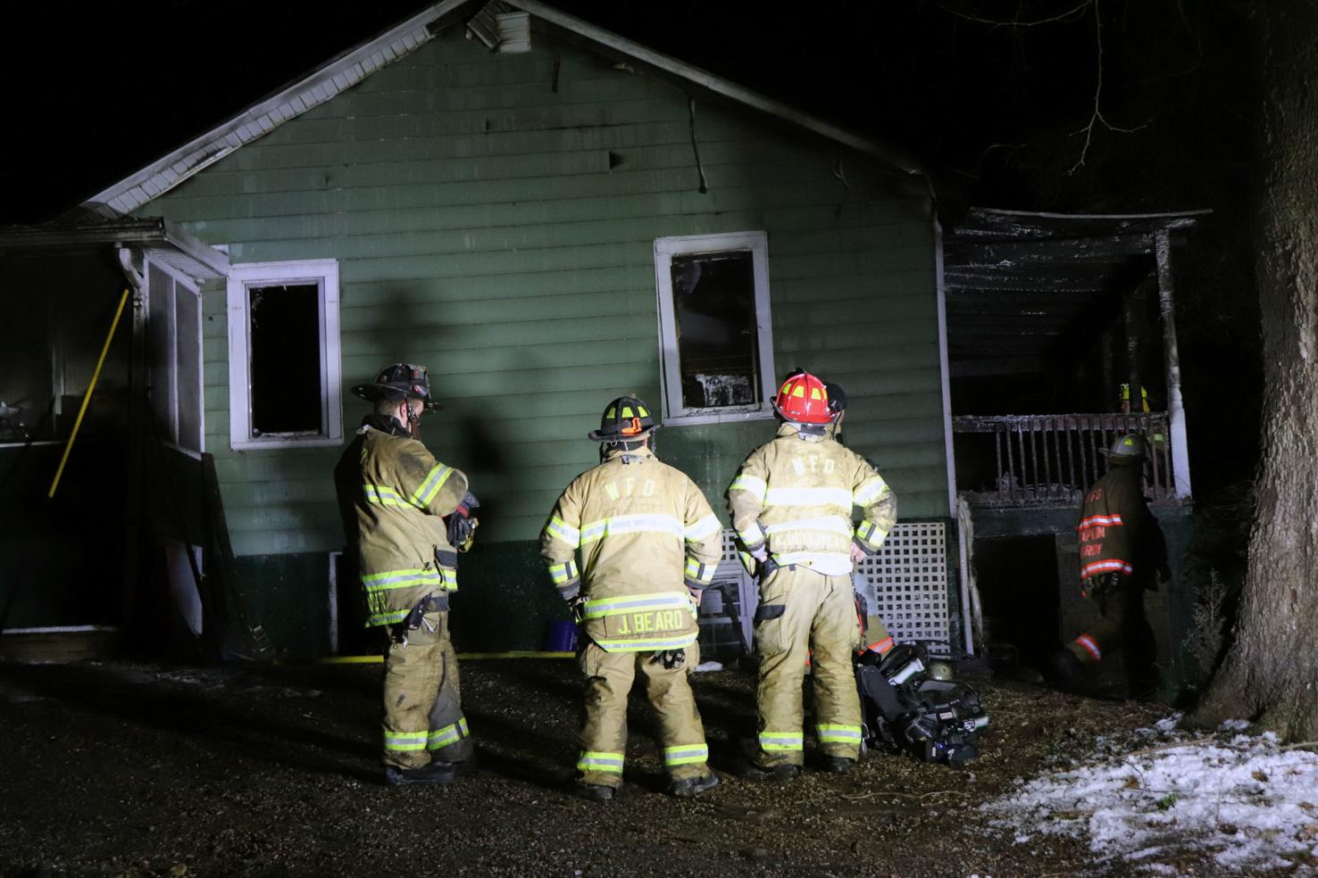 Fire destroys Waynesboro house