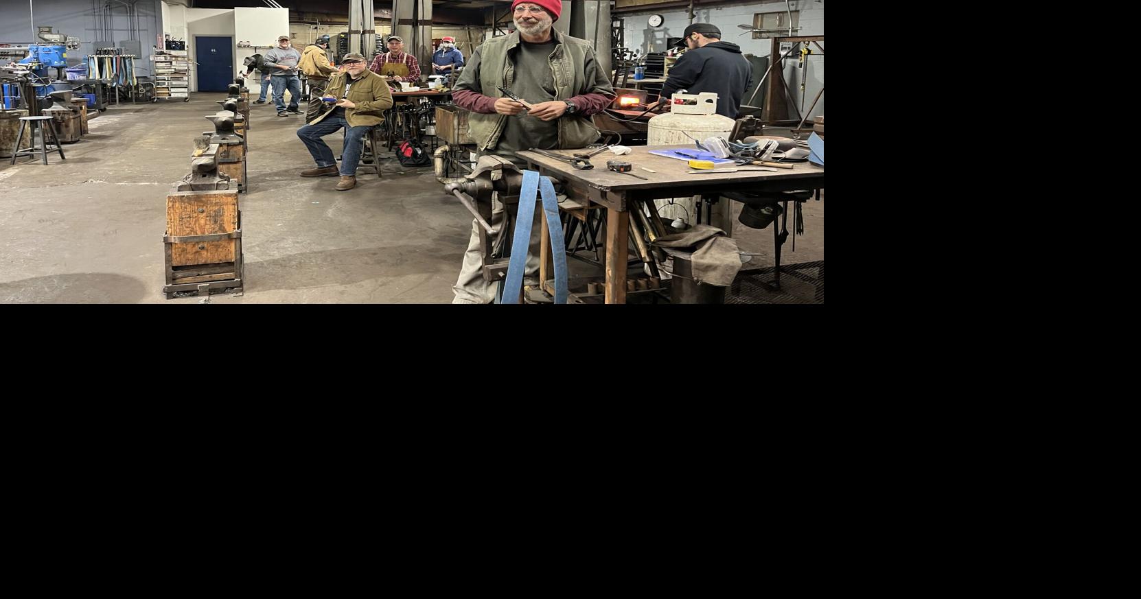 Forging ahead: Blacksmithing trade school gives locals a chance to ...
