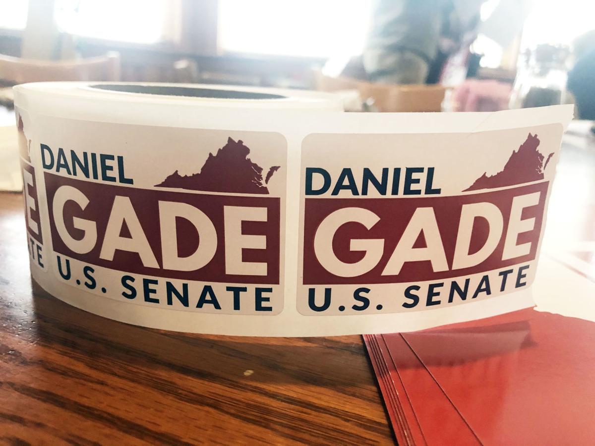 Army veteran seeking to challenge Sen. Mark Warner visits Staunton ...