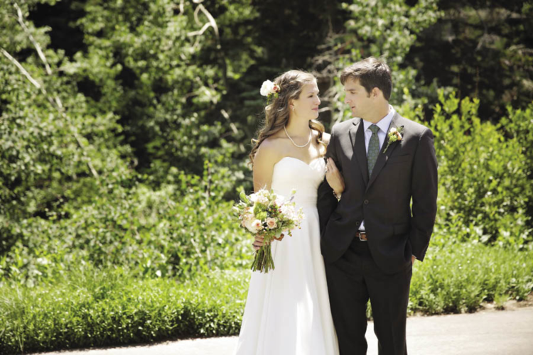 Taking Vows: Harris and Huston | Weddings | nfocusmagazine.com