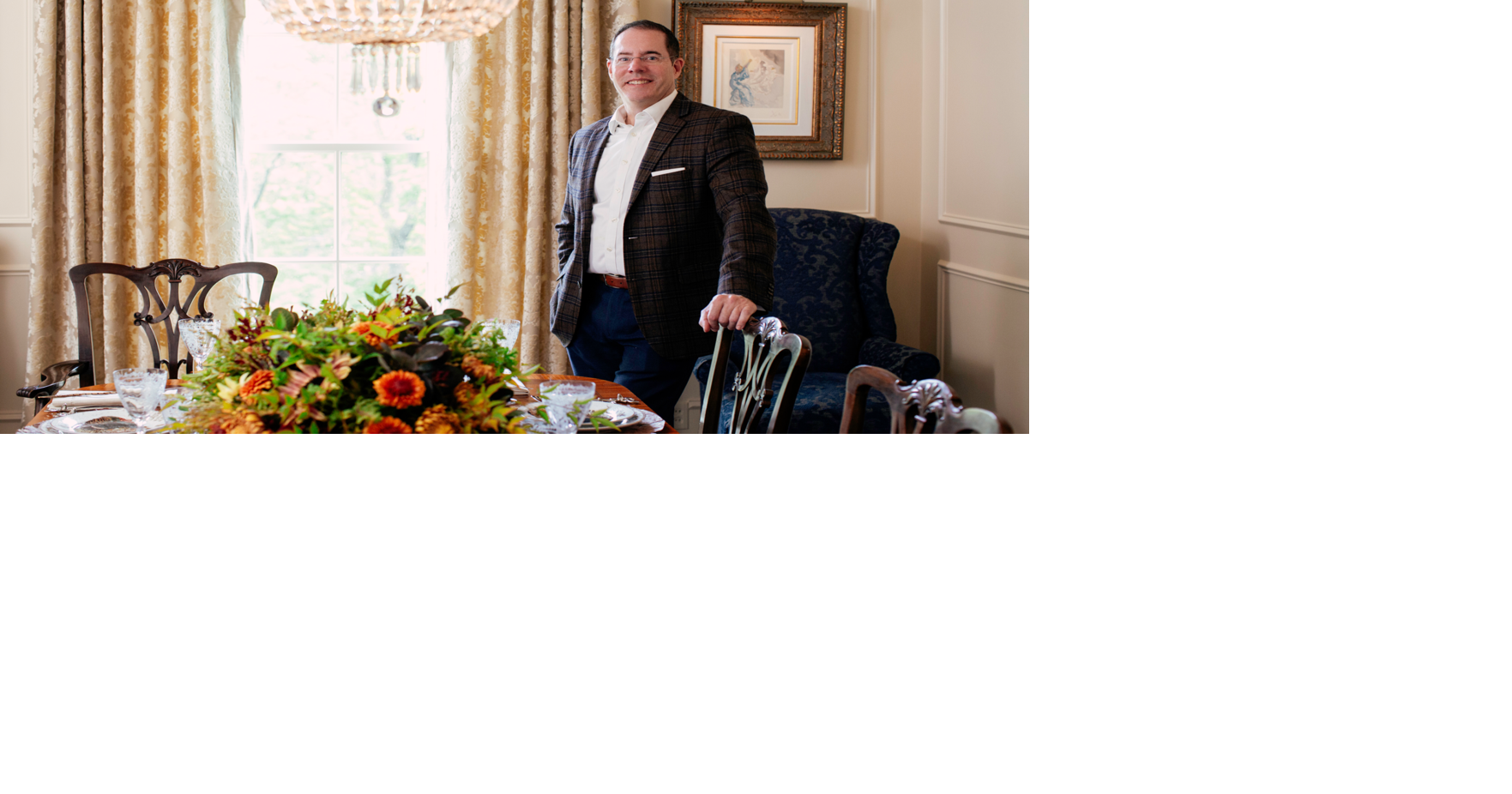 At the Table With Nfocus: Amos Gott | Entertaining | nfocusmagazine.com