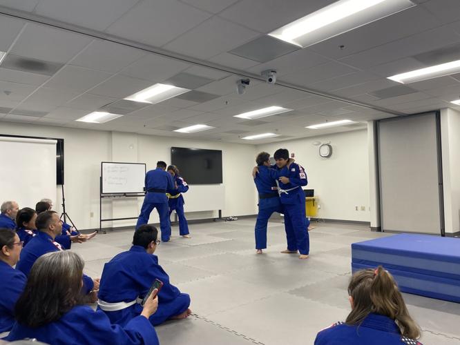Children with ASD learn self-defense skills at the Family Judo for ...