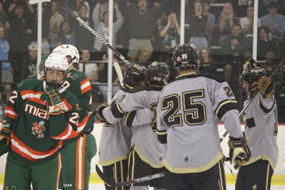UCF ice hockey club outlasts Miami in its home opener | Sports | The Charge