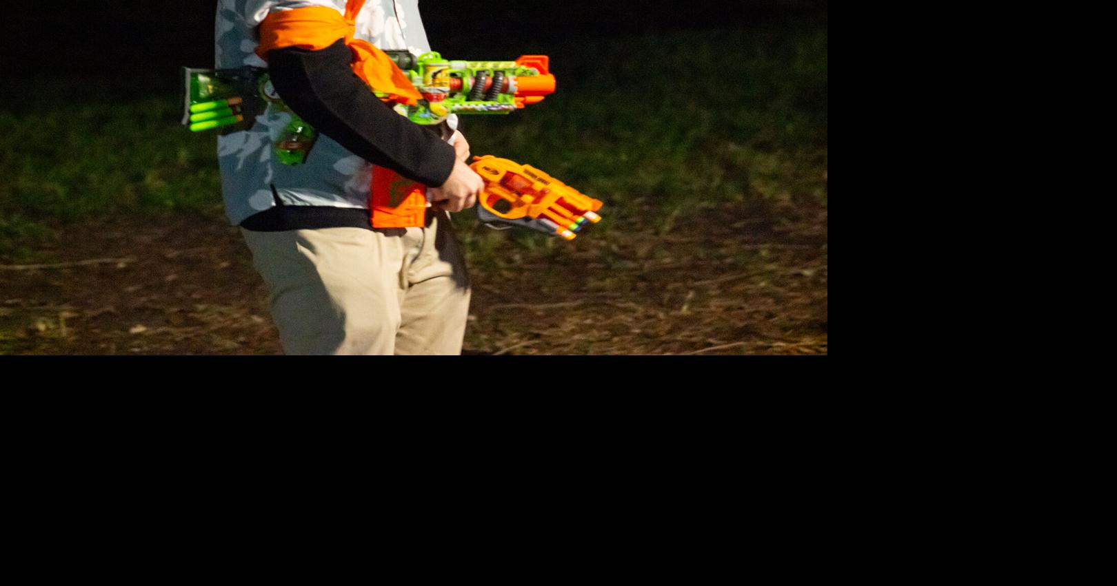 nerf v zombies