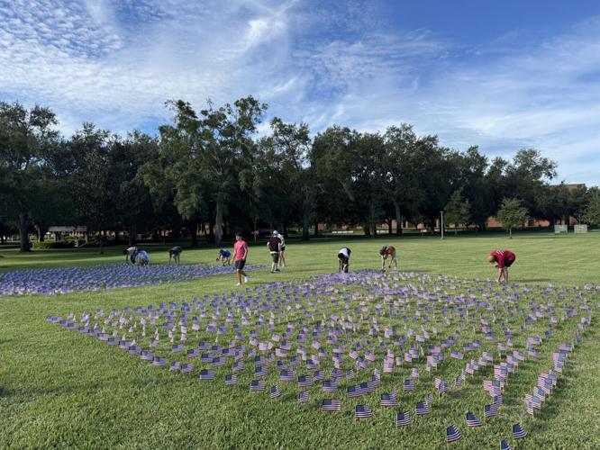 Young Americans for Freedom at UCF host mini-flag planting to honor 9/ ...