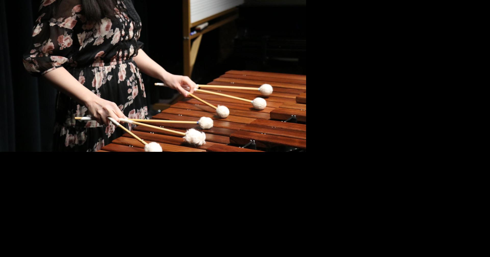 Mei-Shyuan Chiou performs six-mallet technique for UCF students | Life ...