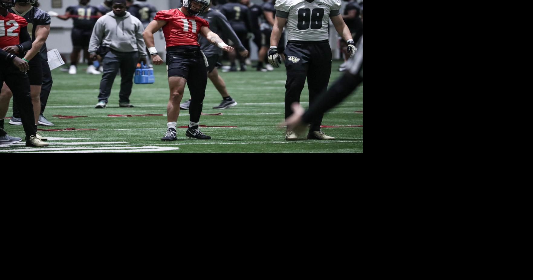 First day of UCF spring football drives competition, search for new ...