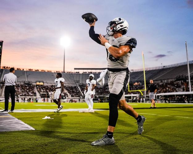 ‘This is a dream for me’: John Rhys Plumlee plays baseball and football ...