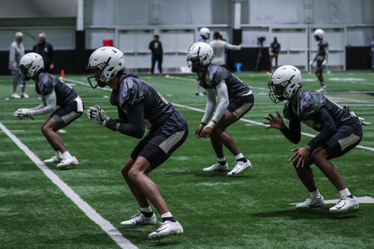 First day of UCF spring football drives competition, search for new ...