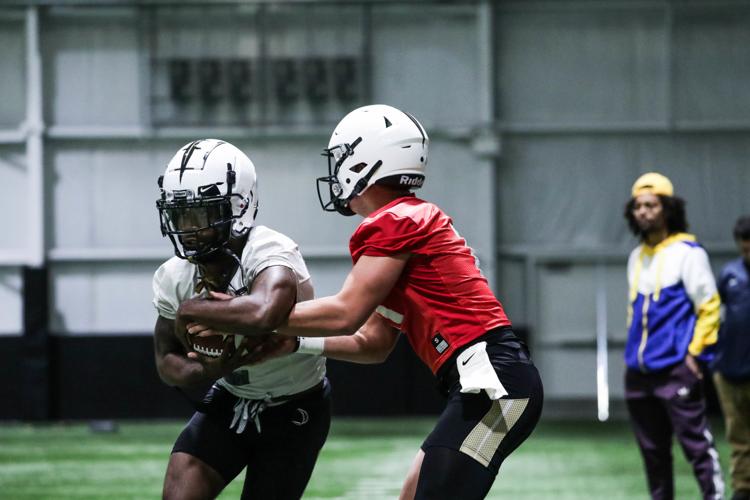 First day of UCF spring football drives competition, search for new ...