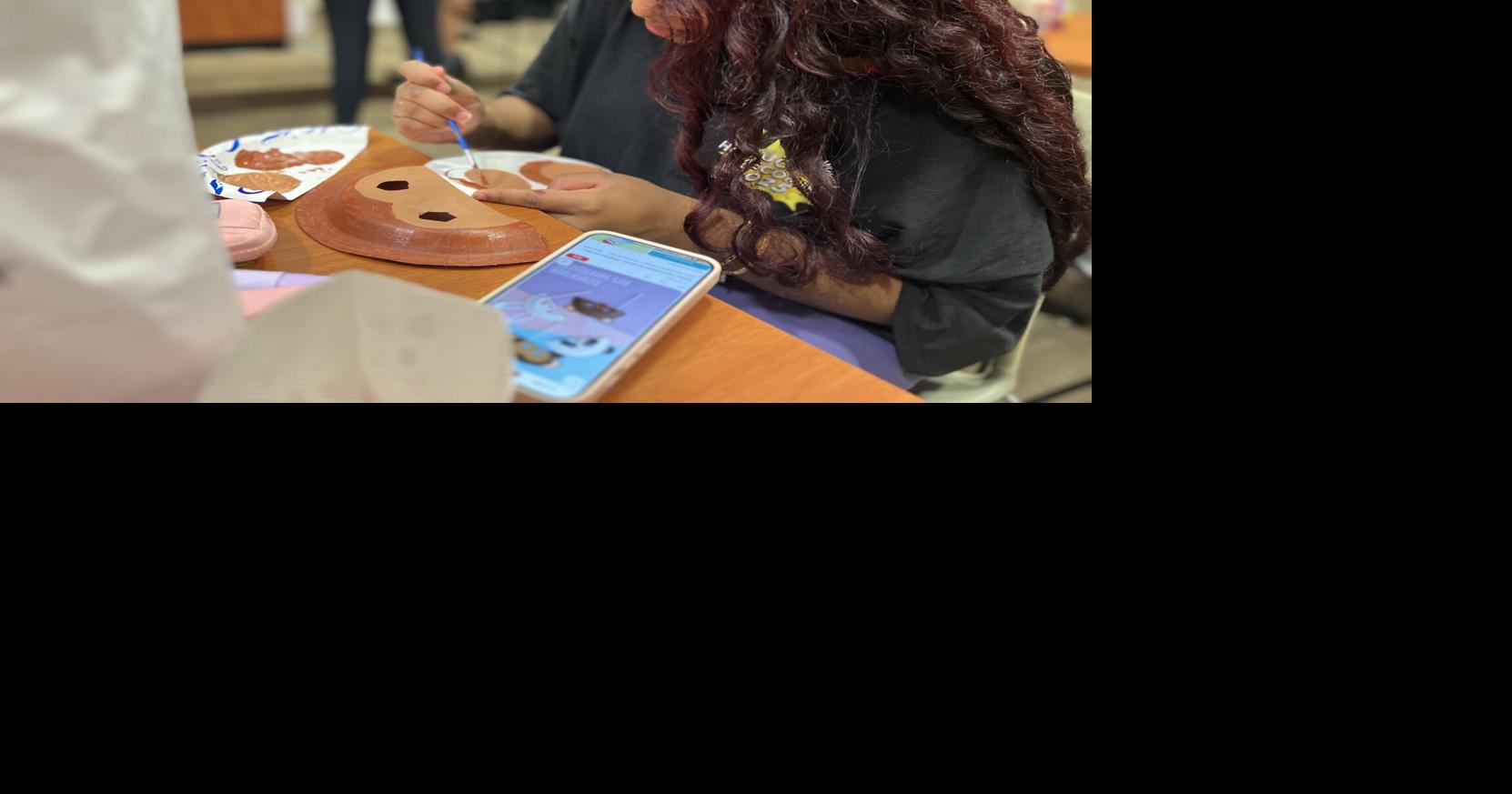 UCF students craft masks during Nike Community masquerade event ...