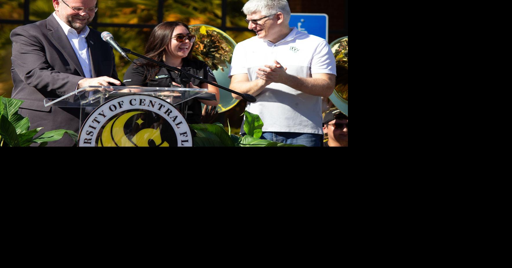 GALLERY: UCF hosts celebration at Reflecting Pond after reaching ...