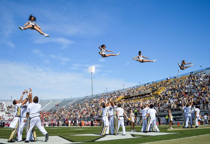 Photos: UCF spirit teams salute Knights on military appreciation day ...