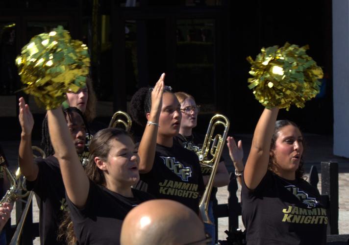 UCF hosts celebration at Reflecting Pond after reaching metrics for ...