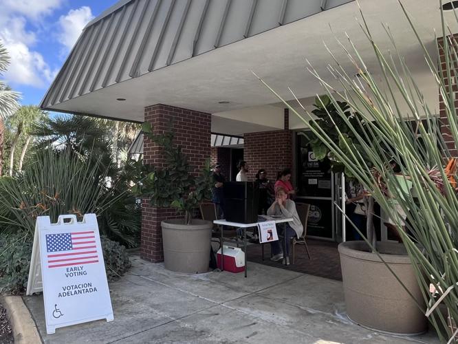 The Live Oak Event Center drew student voters despite disengagement ...