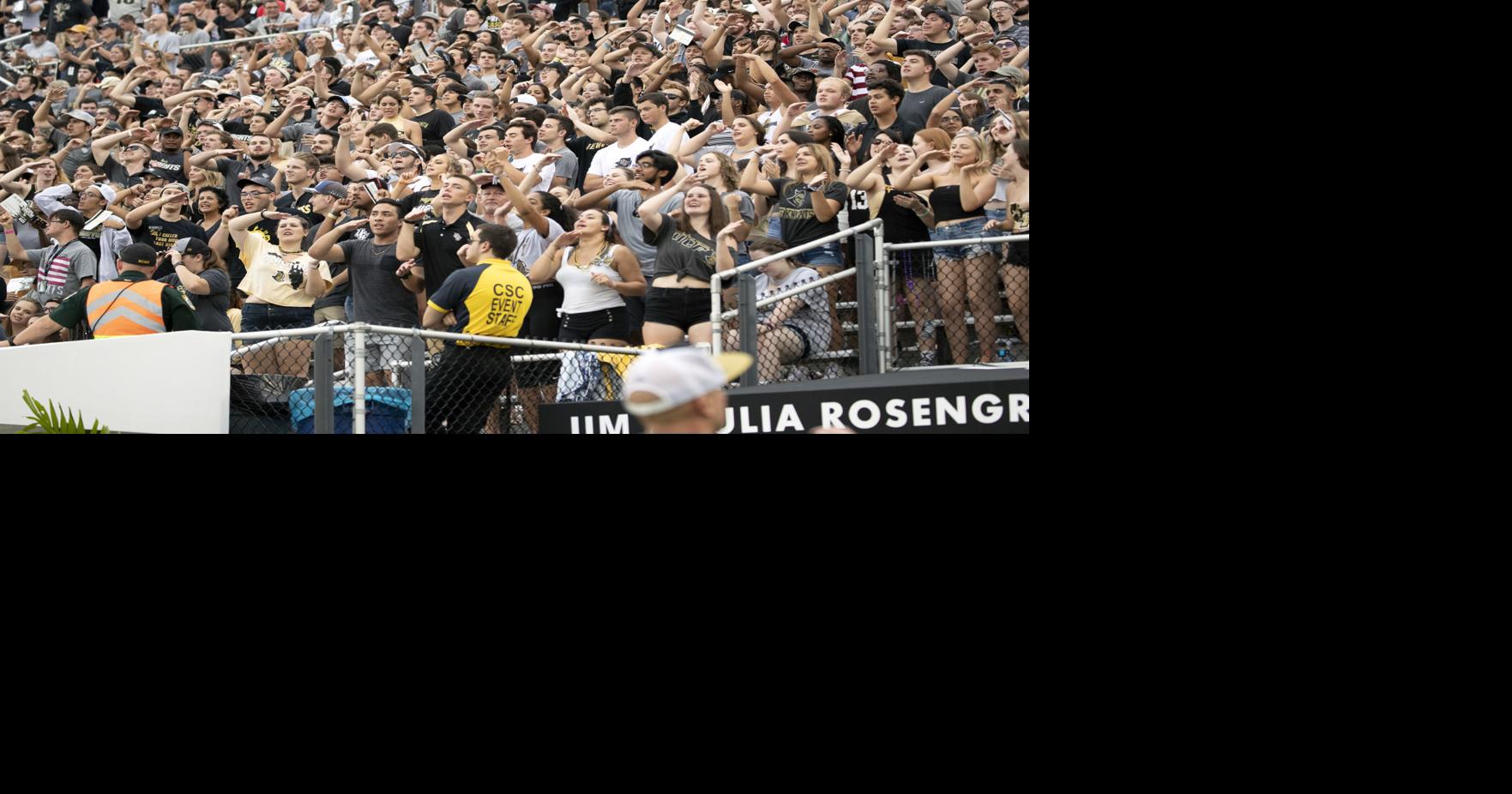 UCF home football game attendance increases as FBS average attendance ...