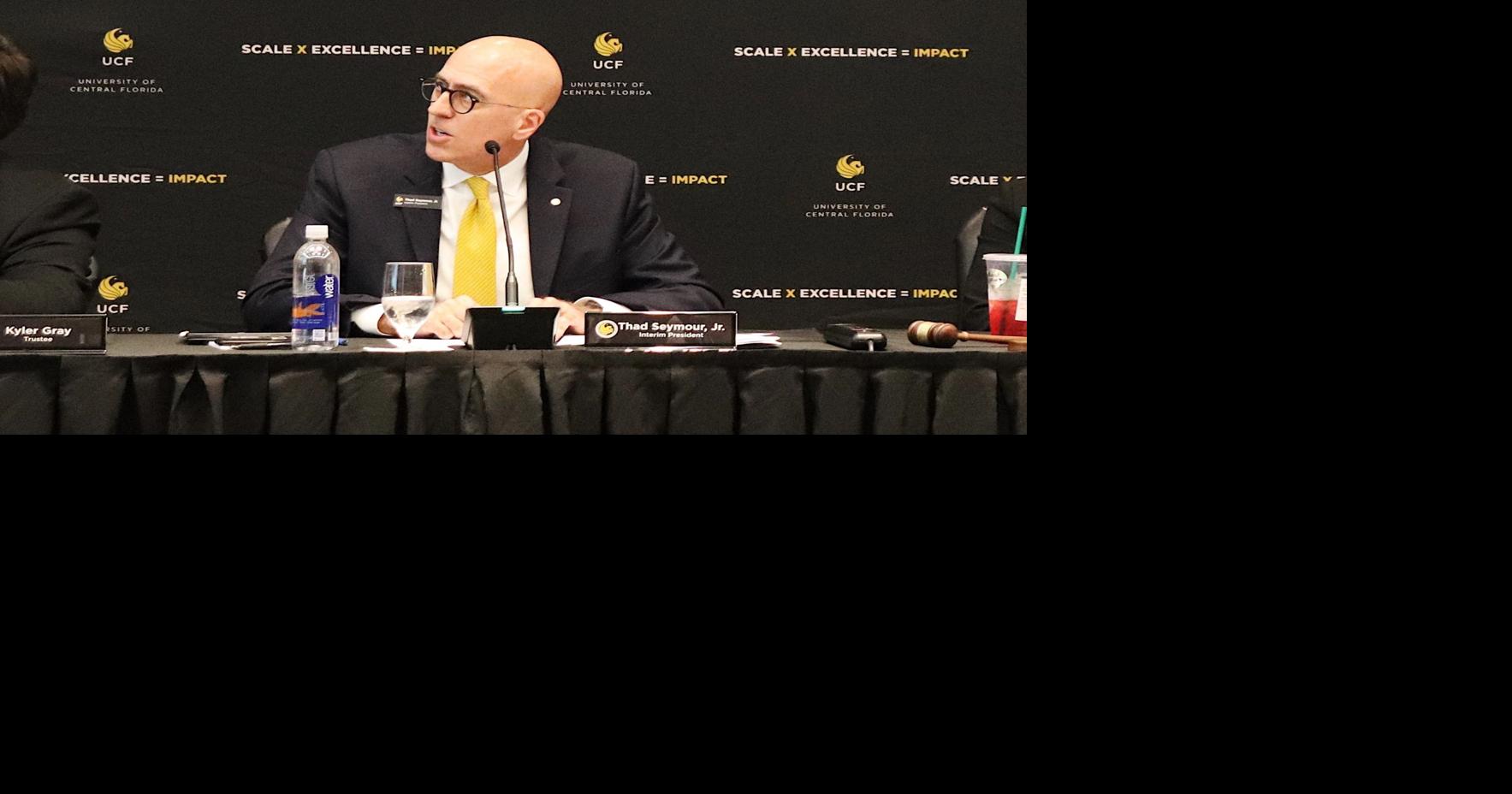 Former Interim President Thad Seymour Jr. reflects on past year at UCF ...