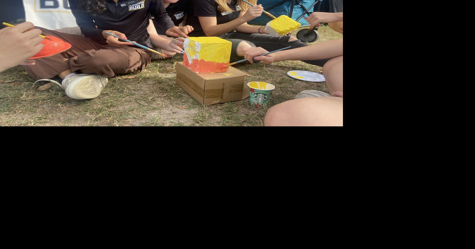 UCF students get creative at "Build-A-Knight" event | Life | The Charge