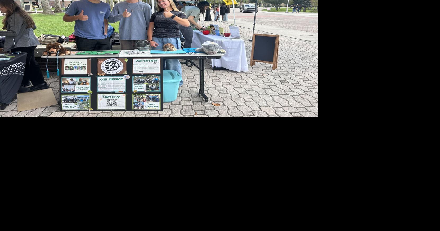 Clubs gather to teach students about wildlife at UCF Student Government ...