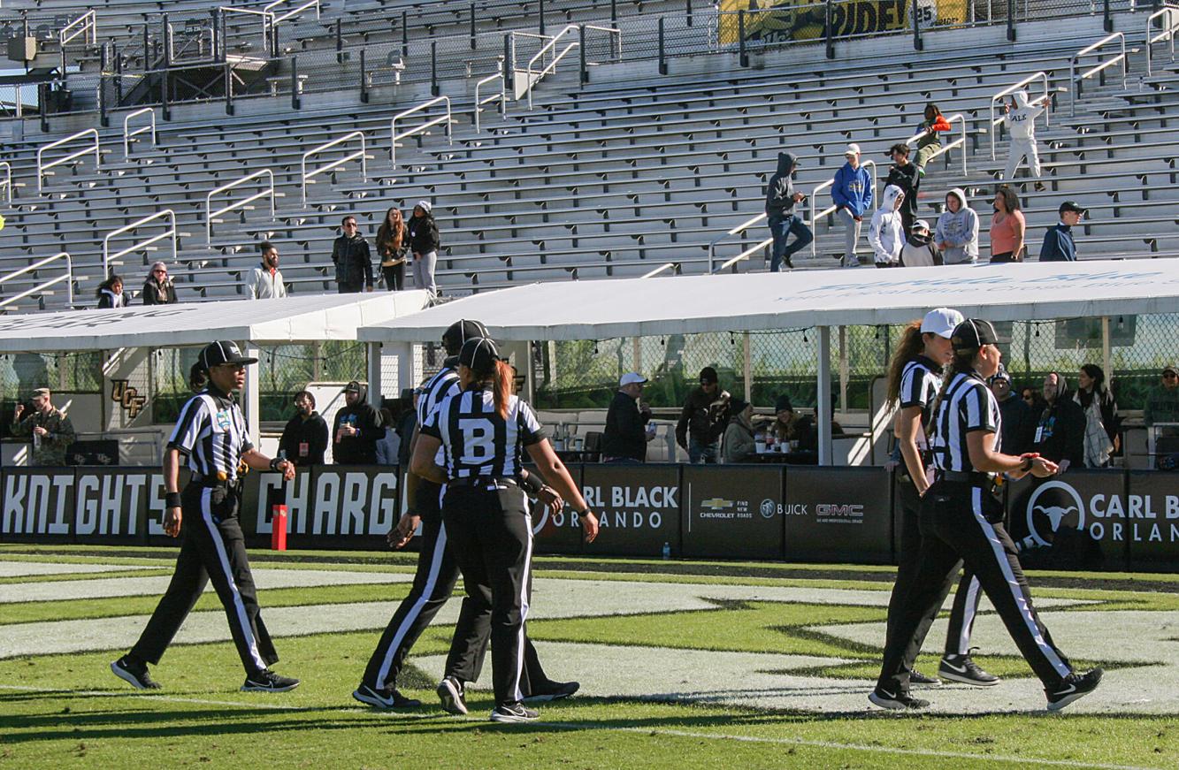 Eight women make history as the first all-female officiating team for ...