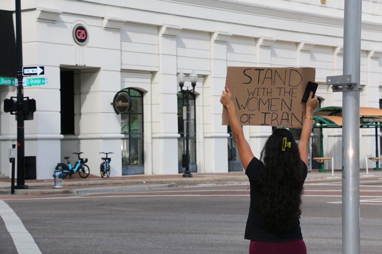 Woman, life, freedom: UCF students and alumni protest in support of ...