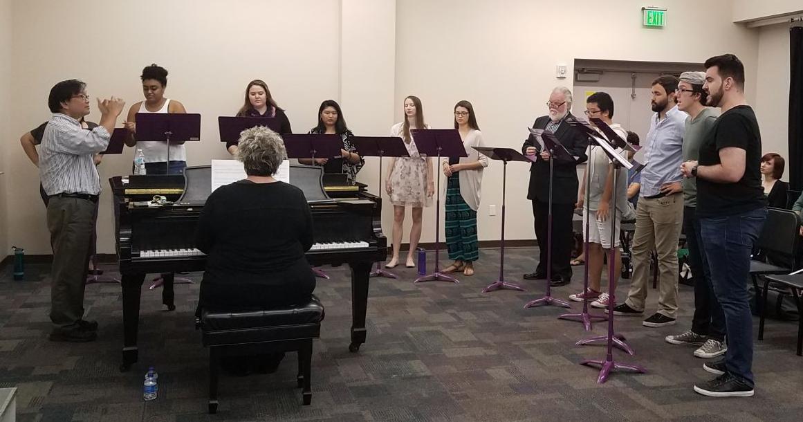 Famous composer gives opera students a unique rehearsal experience ...