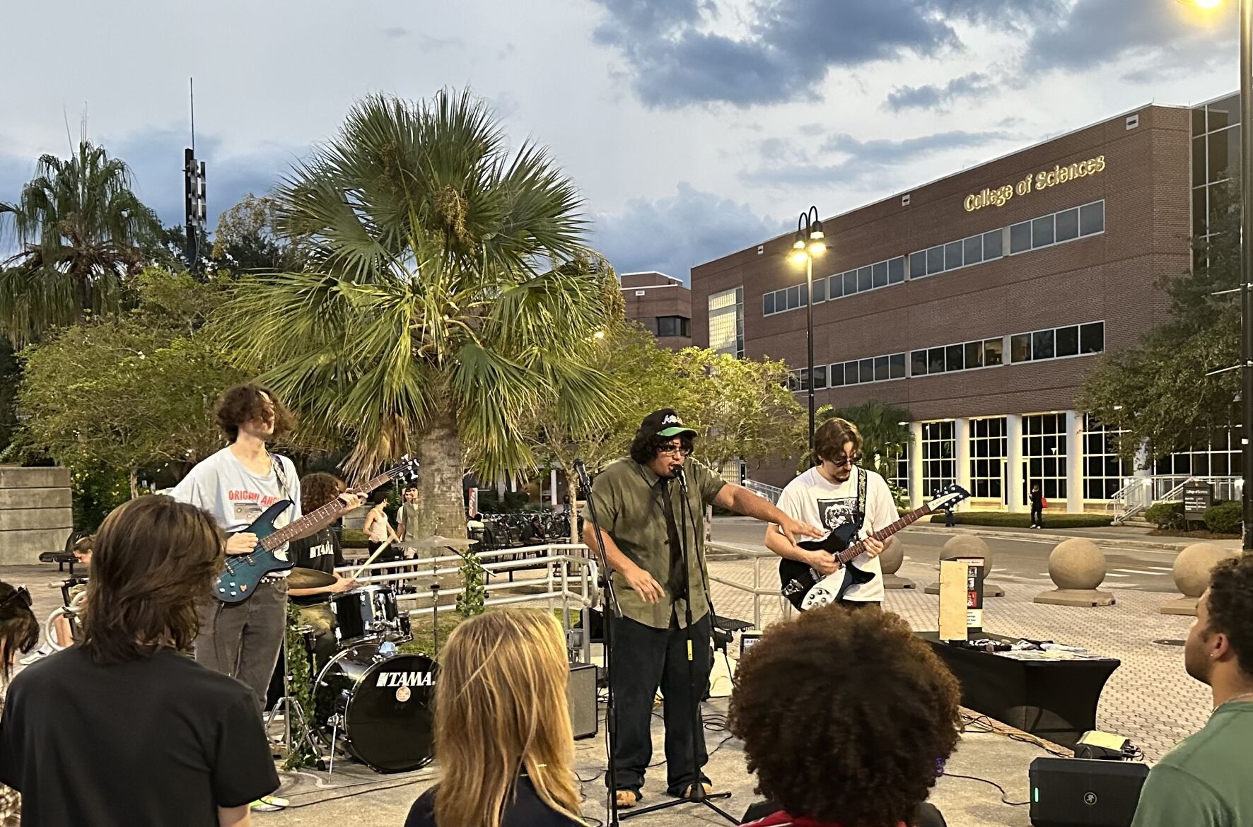 UCF student bands rock the night away on campus, inspiring those in ...