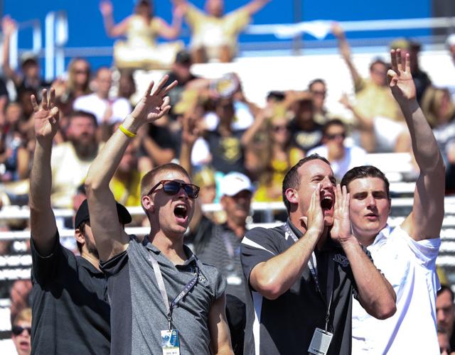 Photos: UCF spirit teams salute Knights on military appreciation day ...