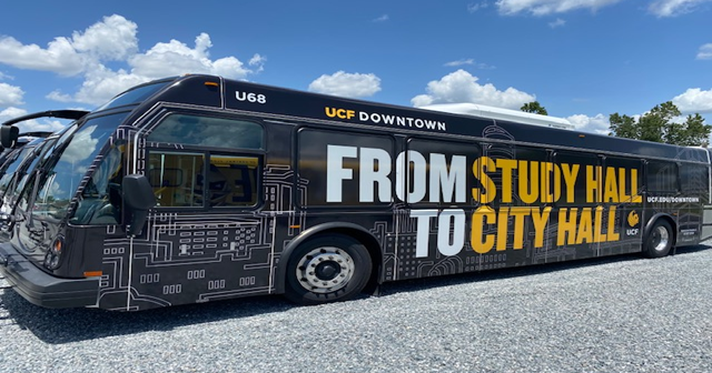 UCF Downtown welcomes new grocery shuttle | News | The Charge