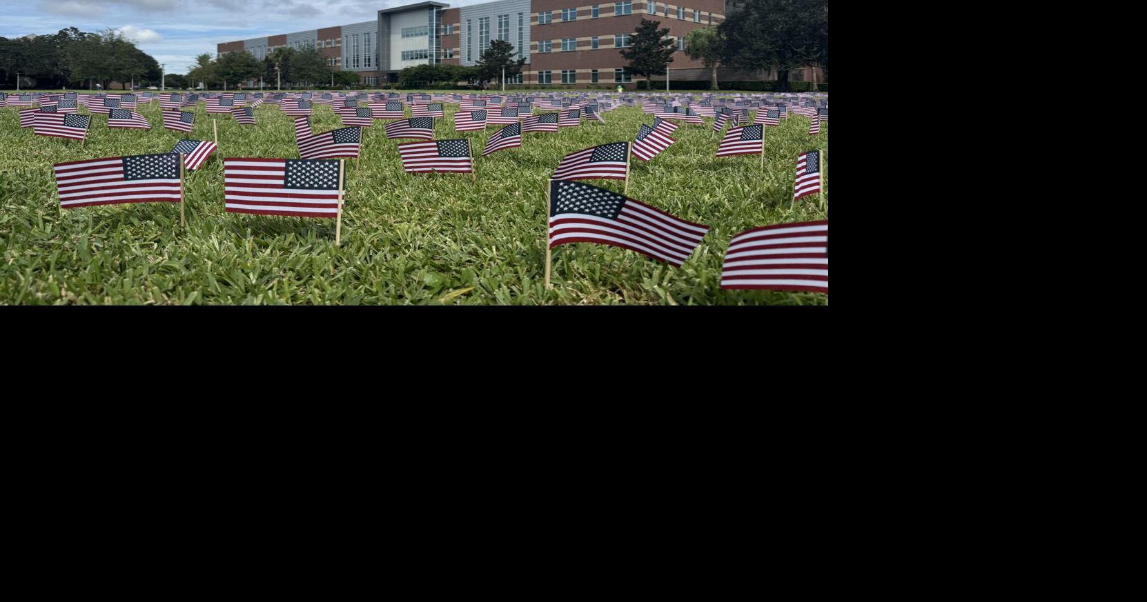 Young Americans for Freedom at UCF host mini-flag planting to honor 9/ ...