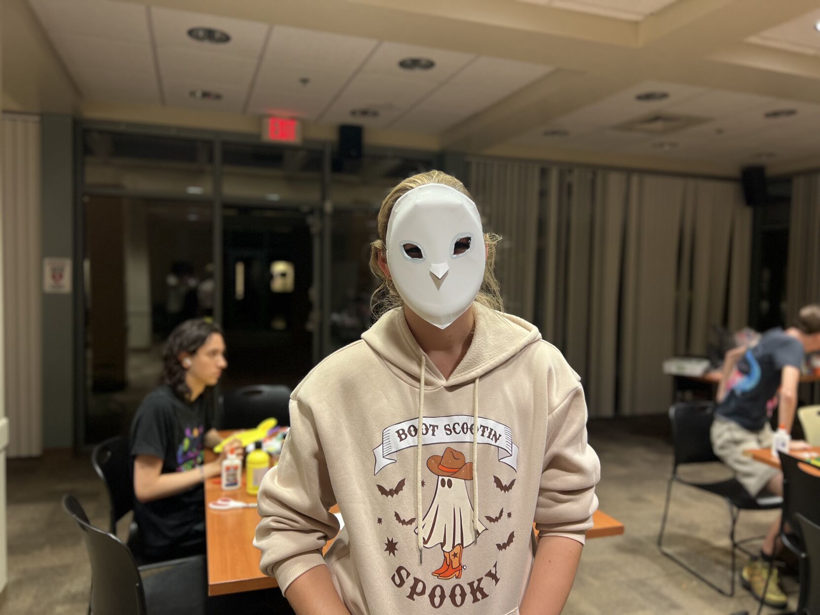 UCF students craft masks during Nike Community masquerade event ...