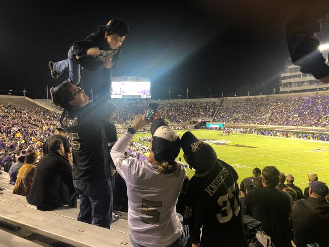 Loyal UCF football fans travel to North Carolina for ECU game | Sports ...