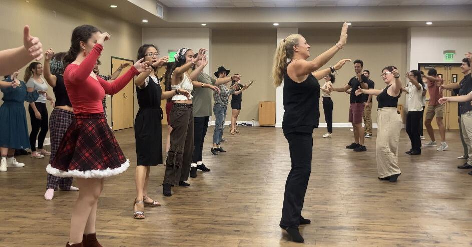 Strangers become partners as the Ballroom Knights teach the country two ...