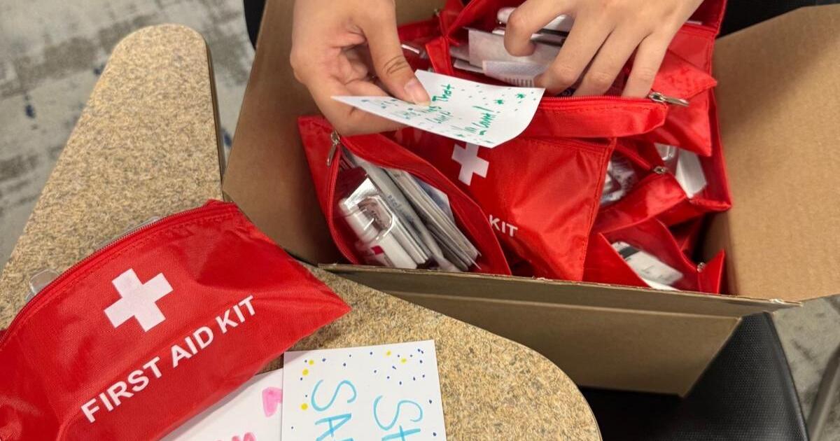 UCF students, volunteers pack 150 first-aid kits for Orlando community ...