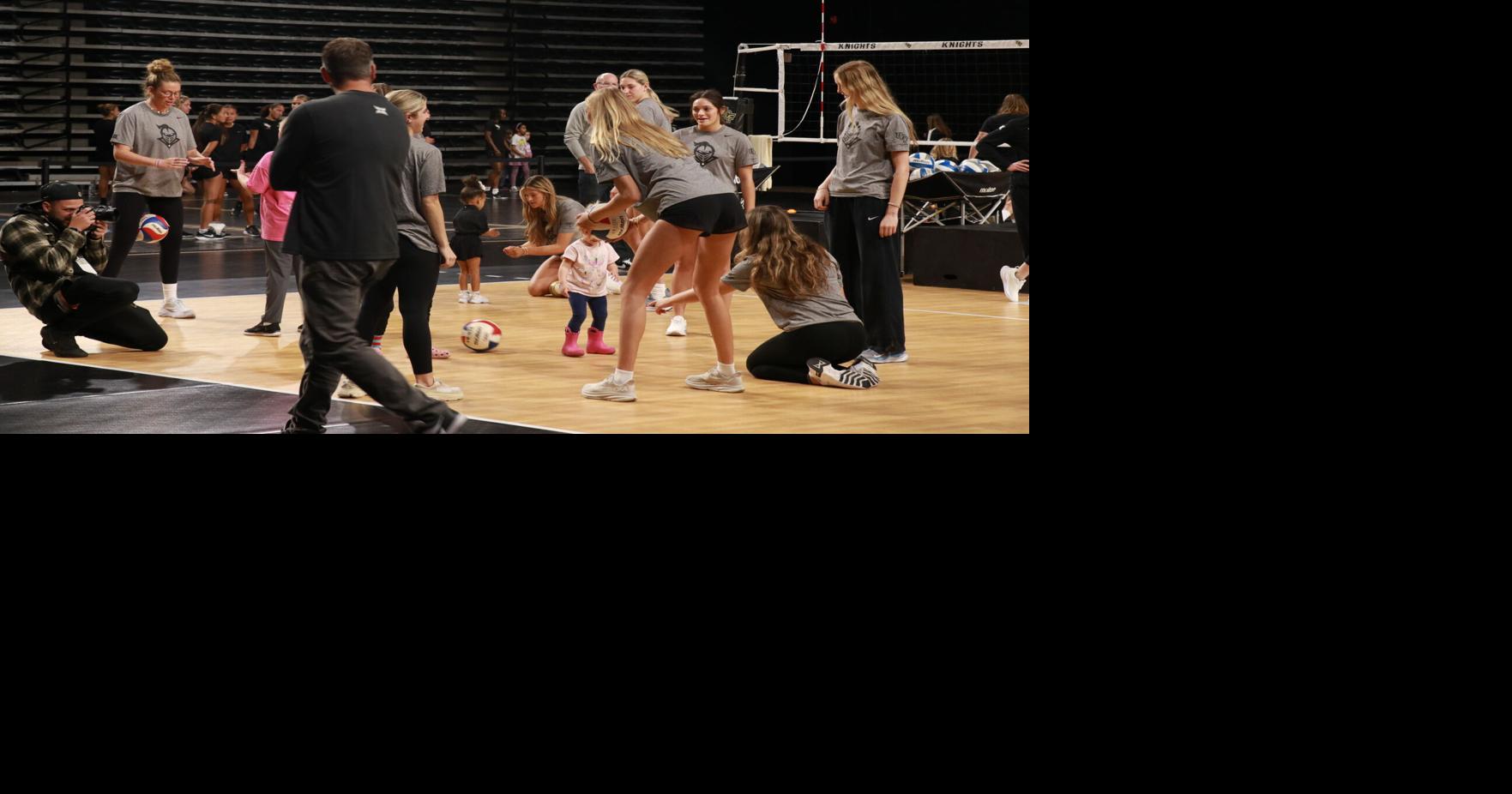 UCF Athletics hosts National Girls and Women in Sports Day Kids Clinic ...