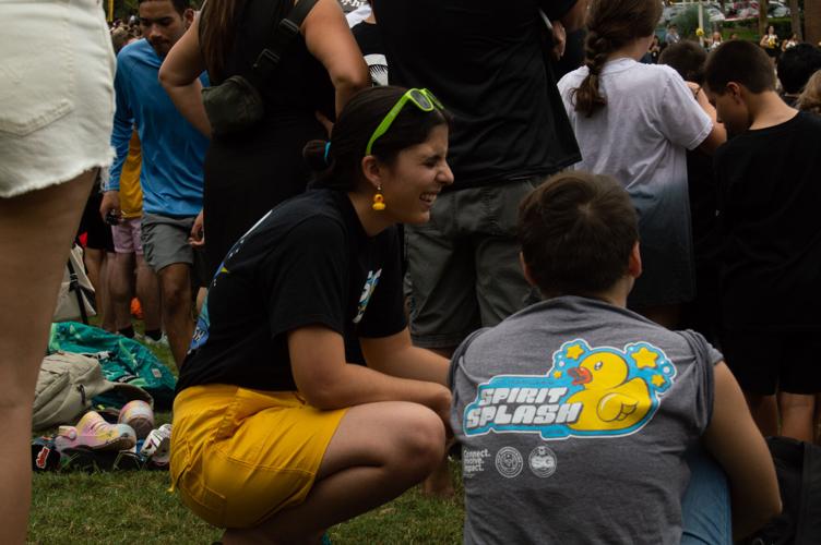 Photos: UCF students "Charge On" into Reflection Pond at Spirit Splash ...
